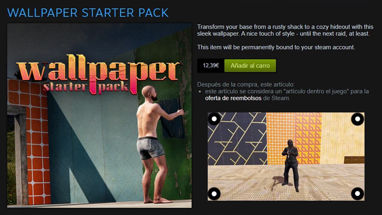 WALLPAPER STARTER PACK MOSTRANDO LAS SKINS ( NUEVO PACK DE SKINS ) RUST ...