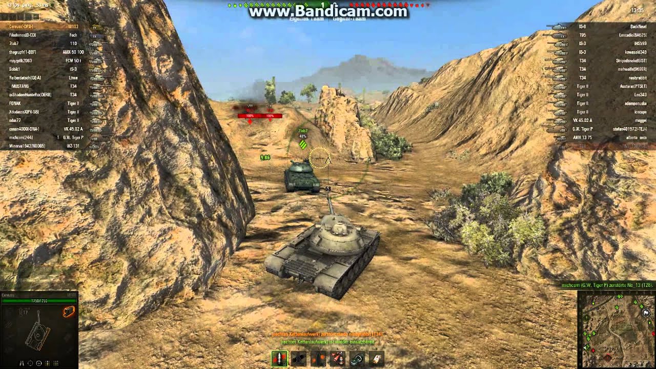 WOT T103 first play - YouTube