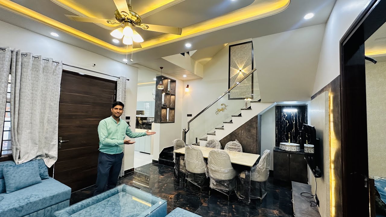 20x50 Luxurious Home With Modern Interior & Elevation Design | 20x50 ...