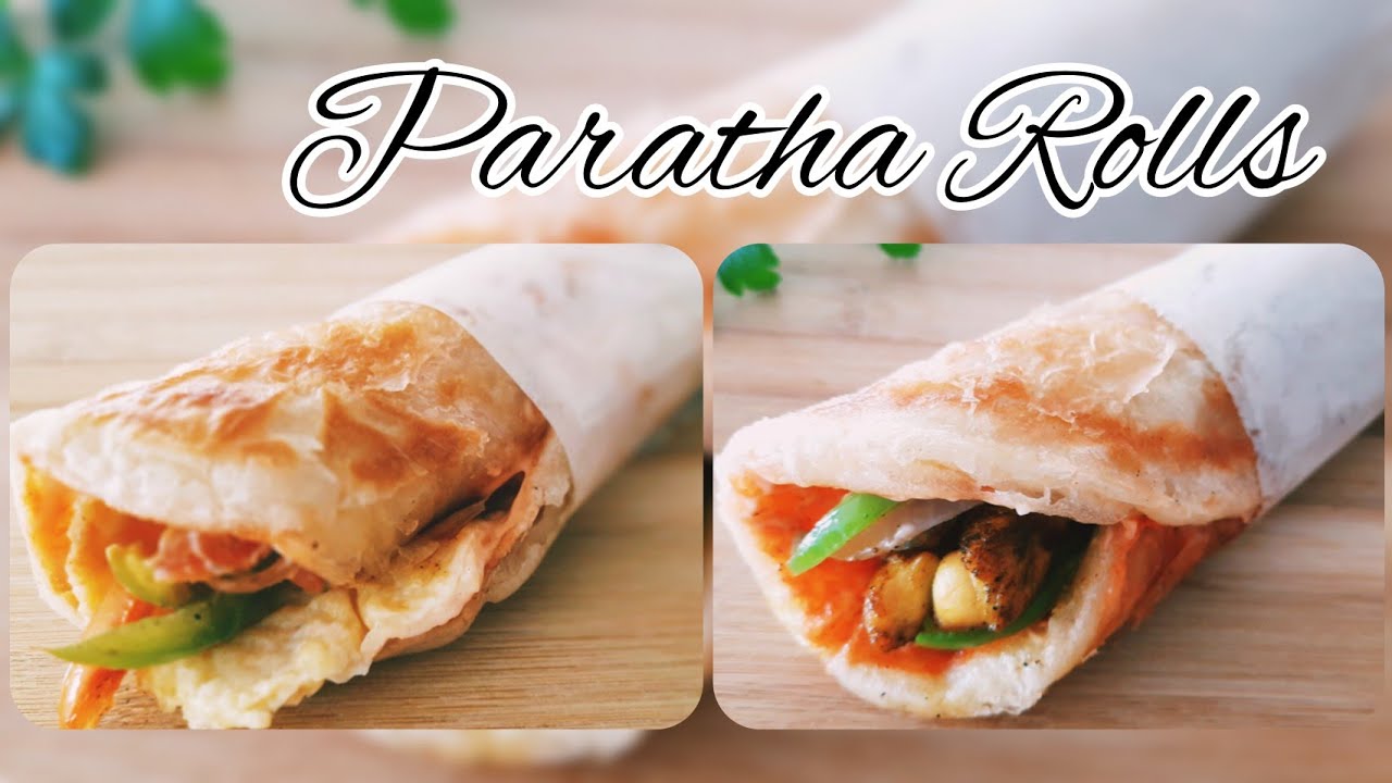 PARATHA ROLL // 2 WAYS // Easy Homemade Recipe // #SweetestBanana - YouTube