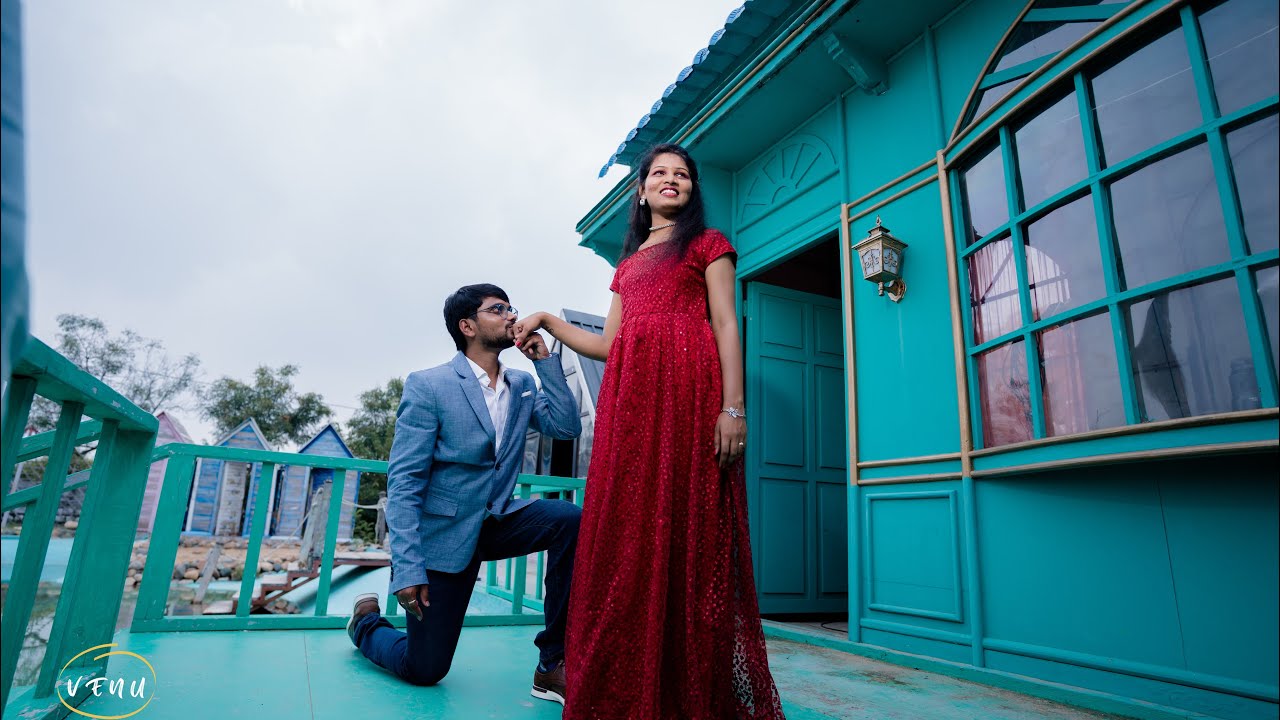 Best telugu pre wedding photo shoot of anusha&satish 2021😊 - YouTube