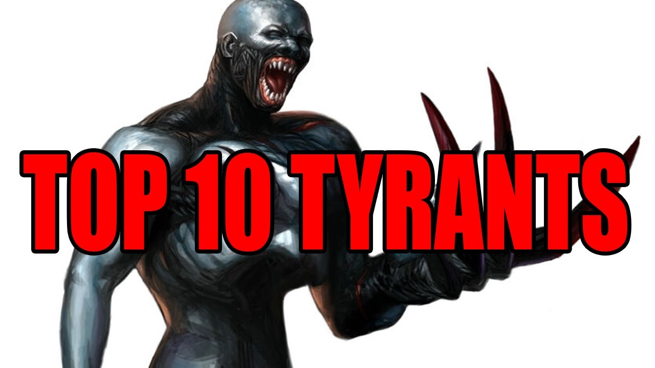 Resident Evil - Top 10 Tyrant Models - YouTube