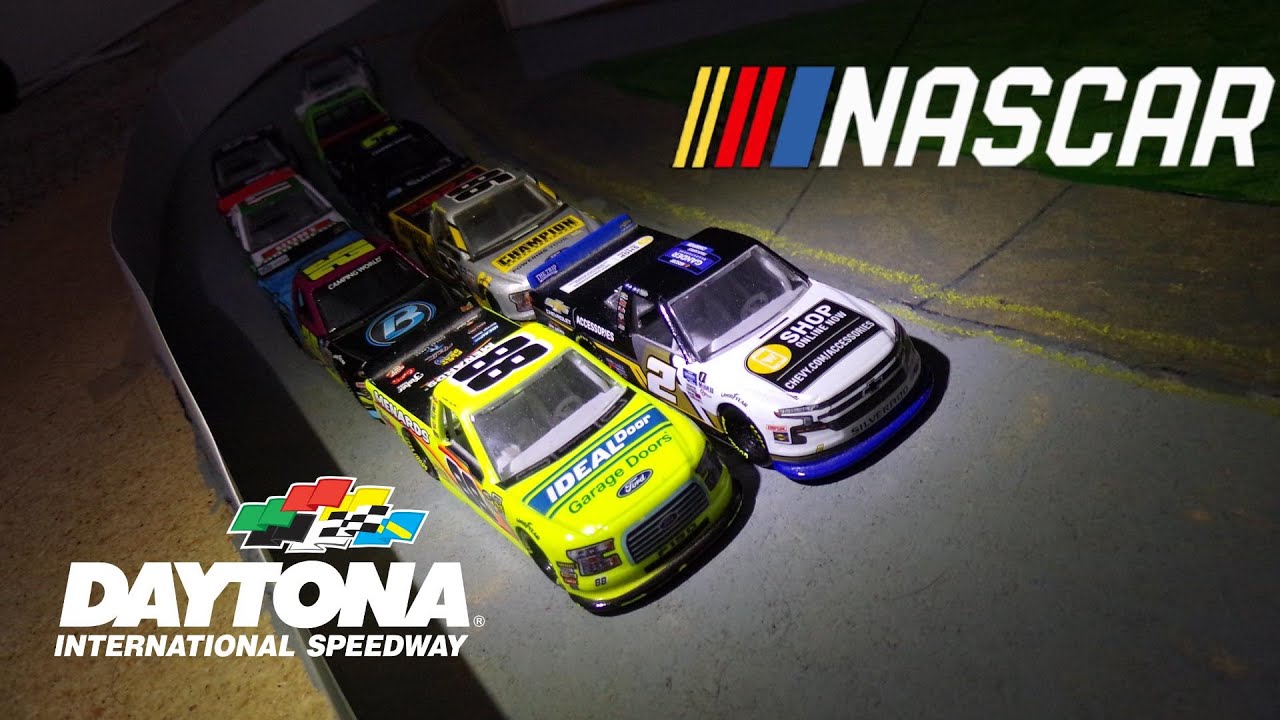 NASCAR Stop Motion: Truck Series at Daytona - YouTube