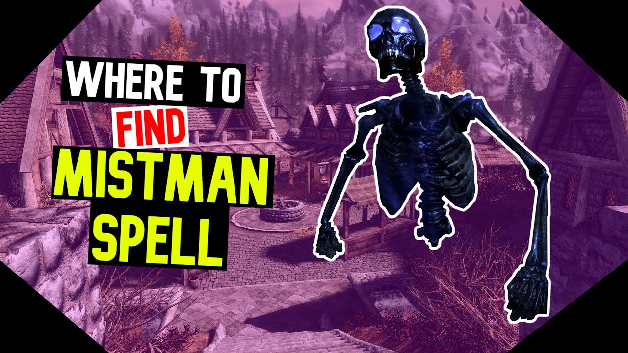 Where To Find Summon Mistman Spell! | Dawnguard DLC | TES V: Skyrim ...