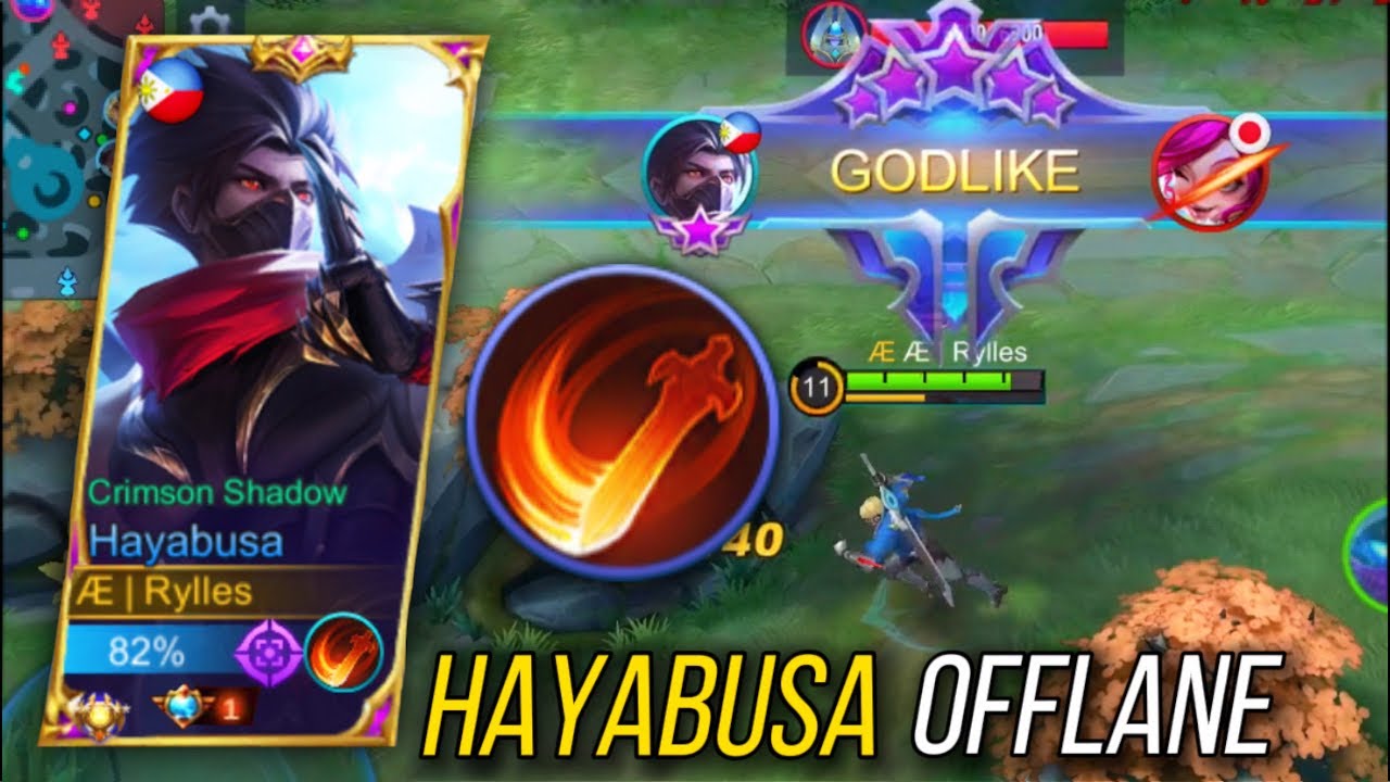 NEW OFFLANE HAYABUSA REVAMP GAMEPLAY | MLBB - YouTube