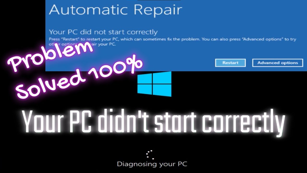 Windows booting issue fix | Windows startup repair fix | Windows ...