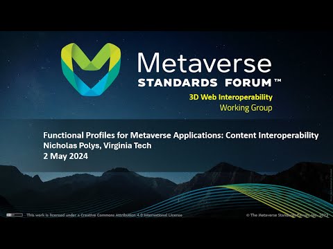 Functional Profiles for Metaverse Applications: Content ...