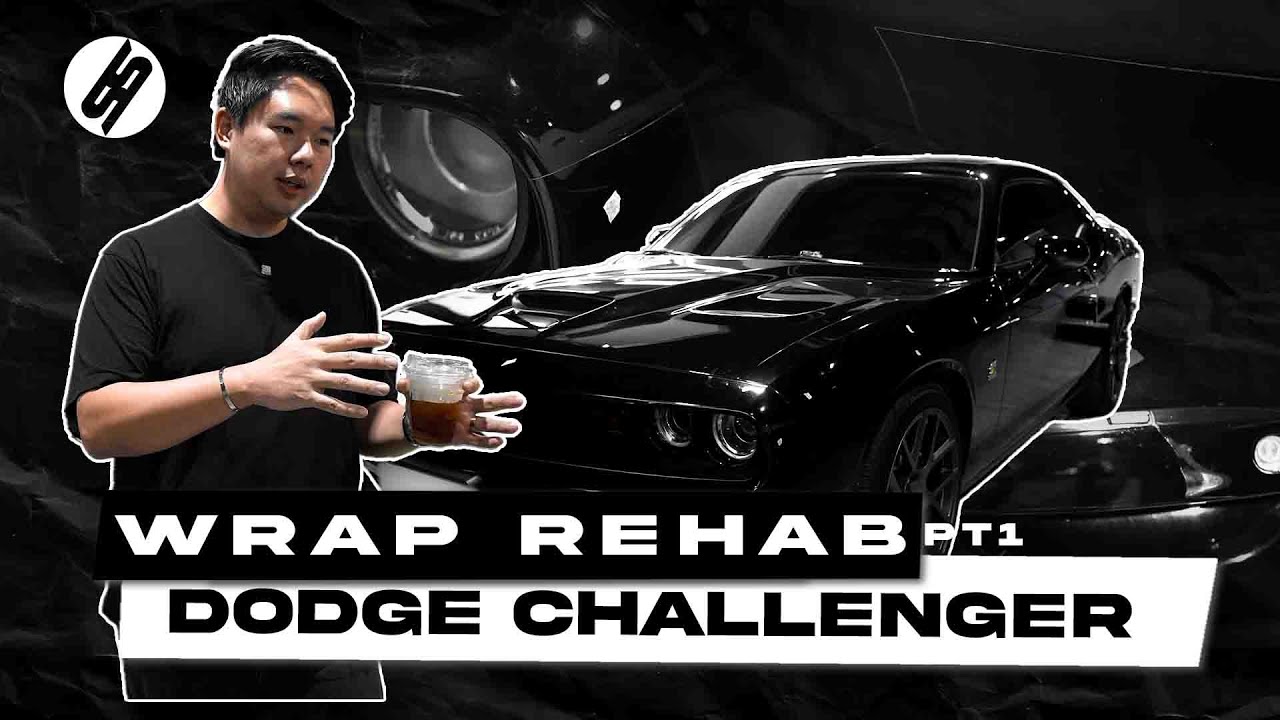 Dodge Challenger Reimagined | From Paint Damage to a Proper SSI Finish ...