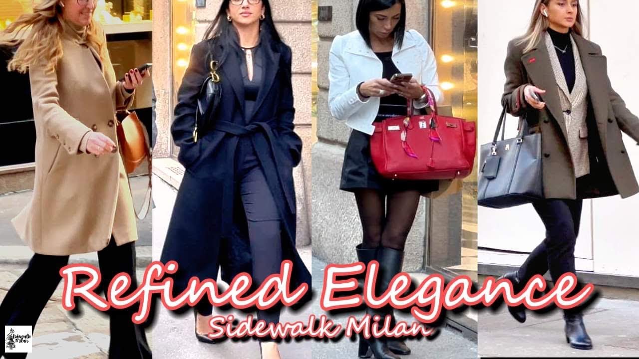 Fall-Winter Most Refined Fashion Style | Elegant People Streetstyle ...