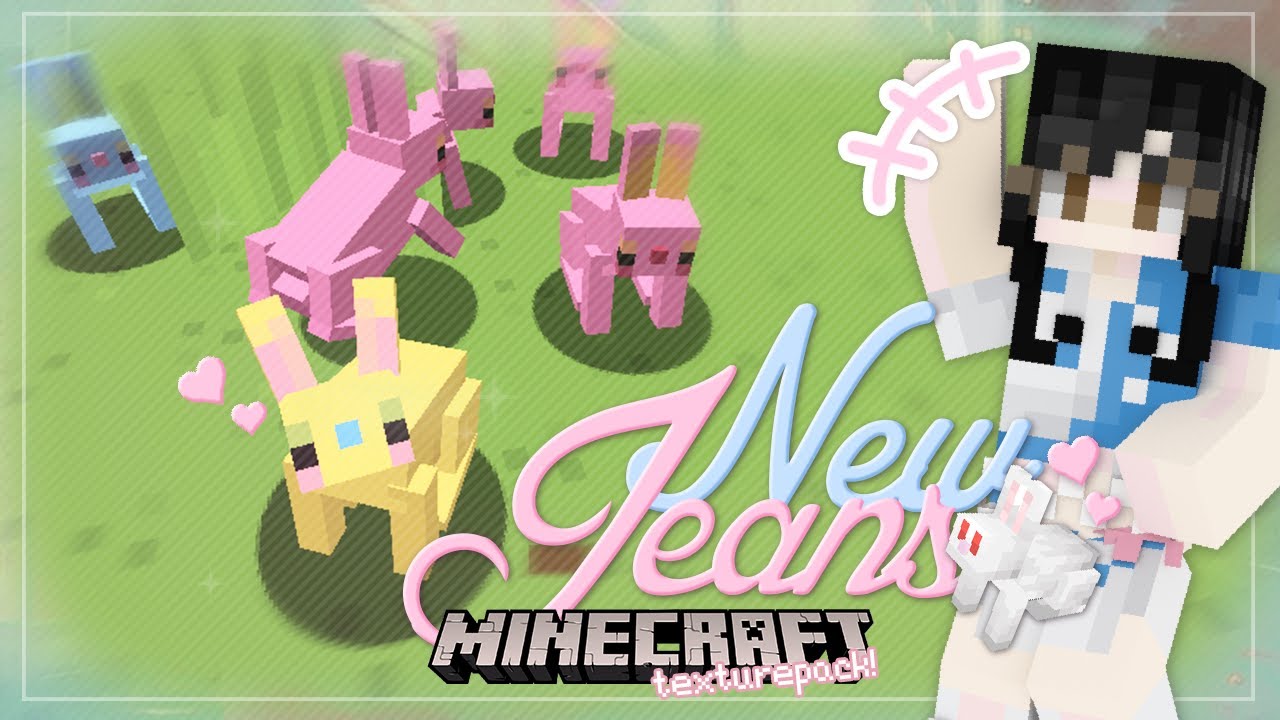 Minecraft: NewJeans Texturepack SNEAK PEEK! - YouTube