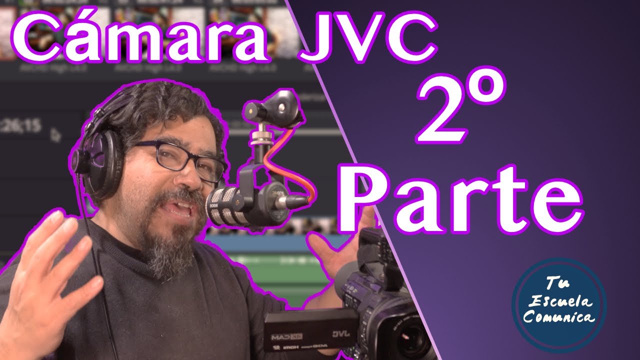 Guía completa del menú Función Cámara 🎥 JVC GY-HM170 - YouTube
