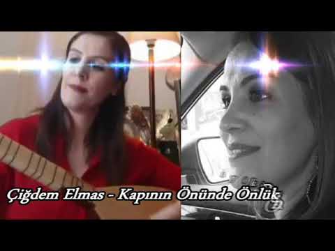 Kapının Önünde Önlük Dikiyi Çiğdem Elmas