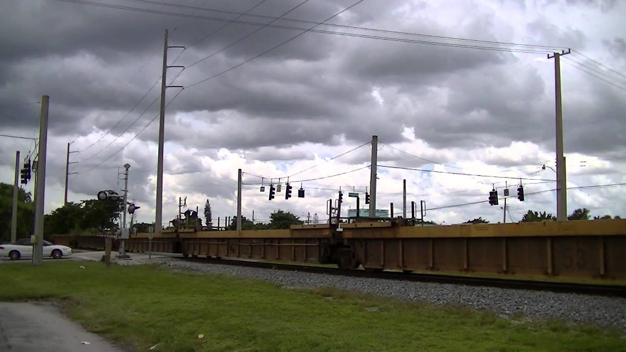 FEC Freight Train 1184 - YouTube