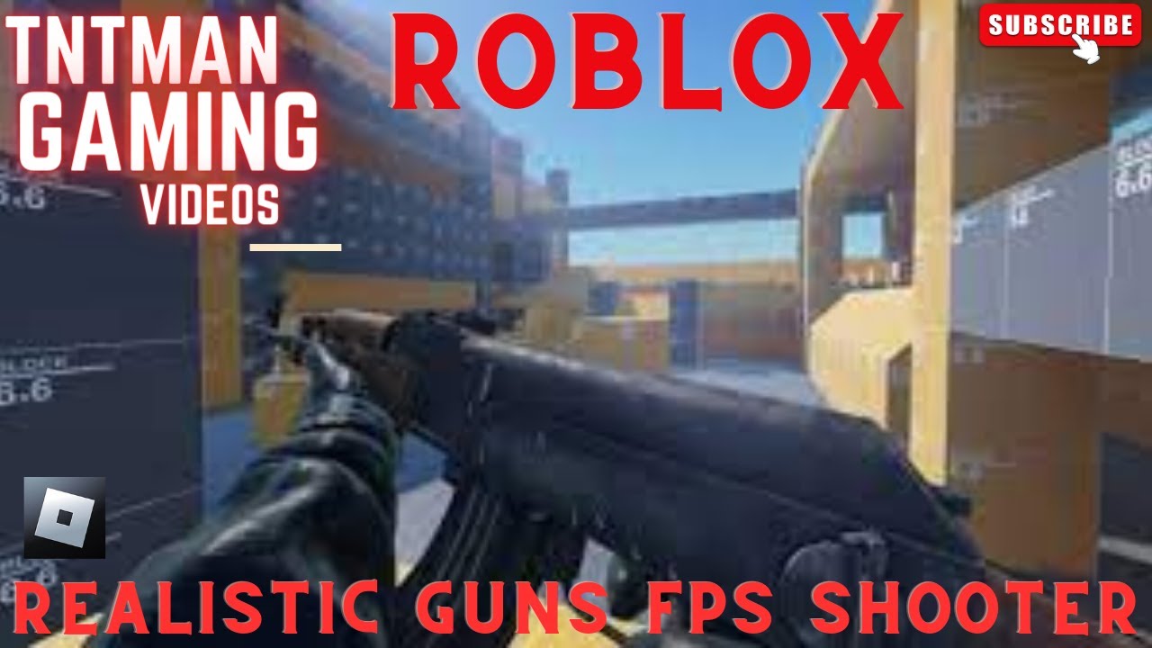 Roblox Realistic Guns FPS Shooter gameplay - YouTube