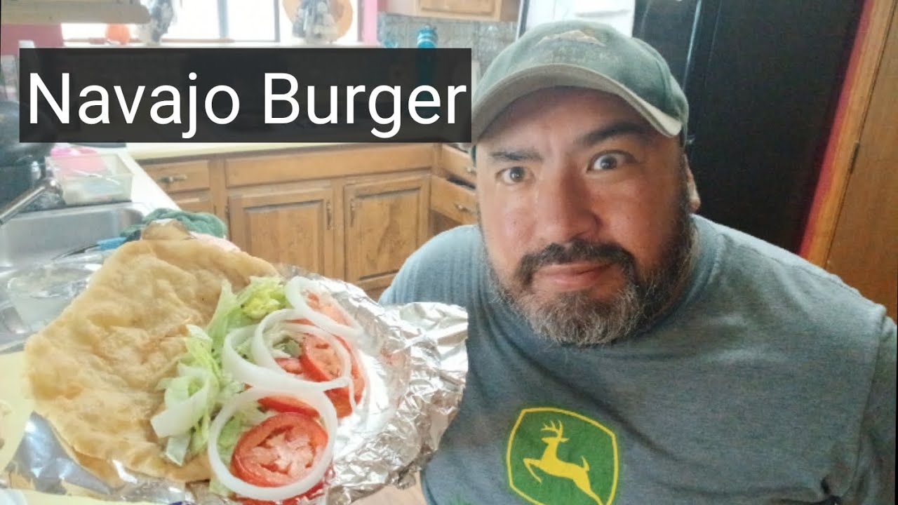 How to make Navajo or indian burger. - YouTube