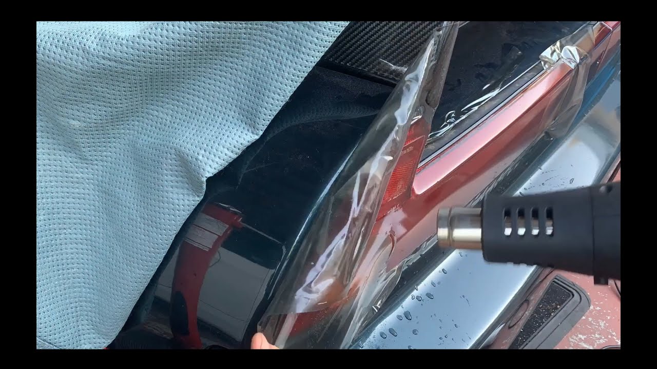 How I Tinted My NSX Rear Tail Lights - YouTube