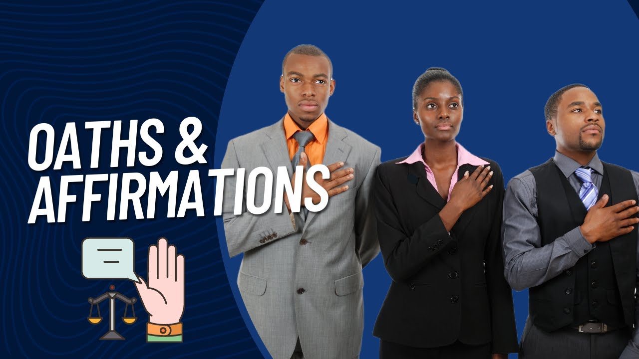 Fritter Friday: Oaths & Affirmations - YouTube