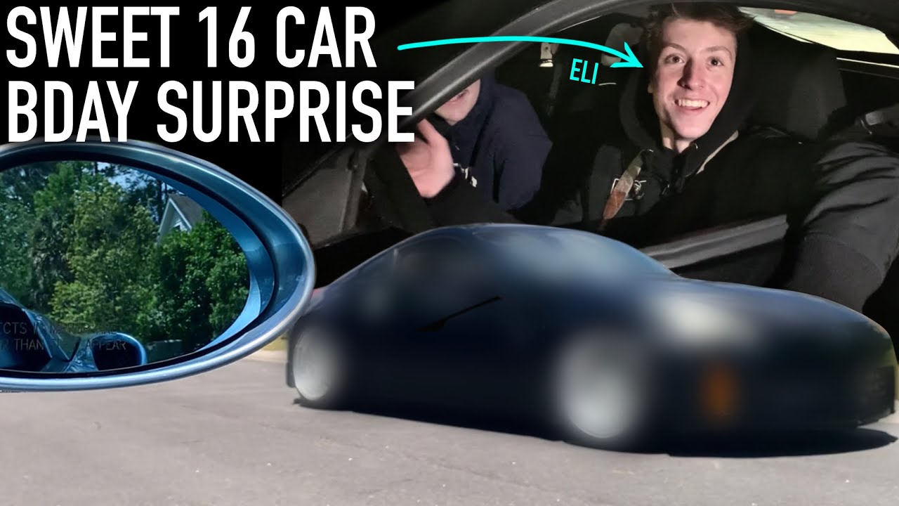 Eli’s BIRTHDAY MEET! Sweet 16 CAR SURPRISE - YouTube