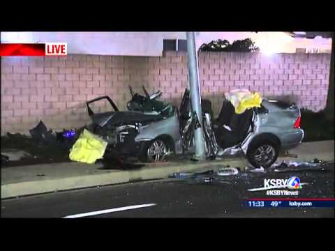 One person killed and two others injured after car crash in Santa Maria ...
