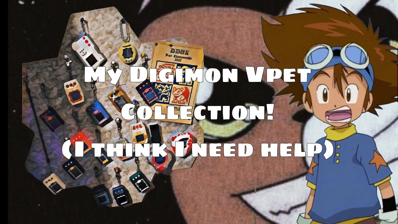 My Digimon Vpet Collection! (I think I need help) - YouTube