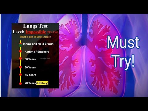 Lungs Test | What is the age of Your Lungs? - YouTube