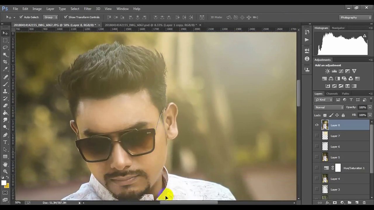 Easily Photoshop Color Correction - Photoshop Tutorial - YouTube