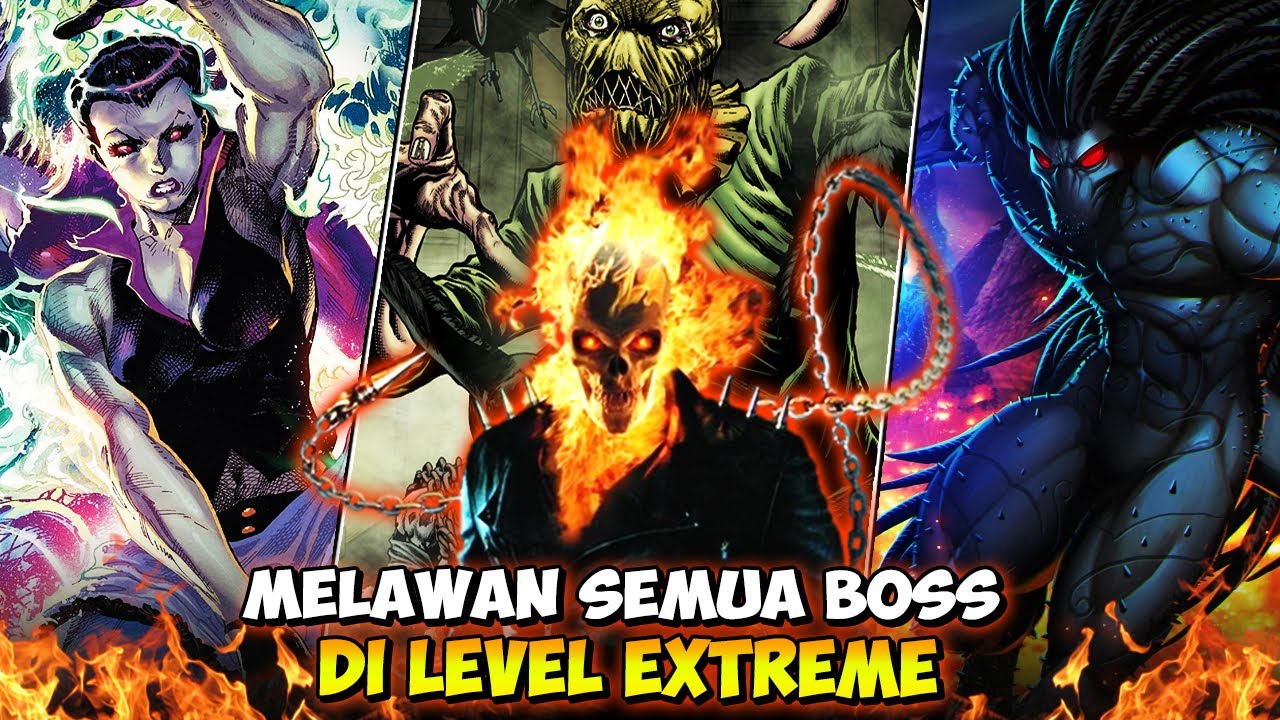 MELAWAN SEMUA BOSS DI GAME GHOST RIDER PS2 DI LEVEL "EXTREME" - YouTube