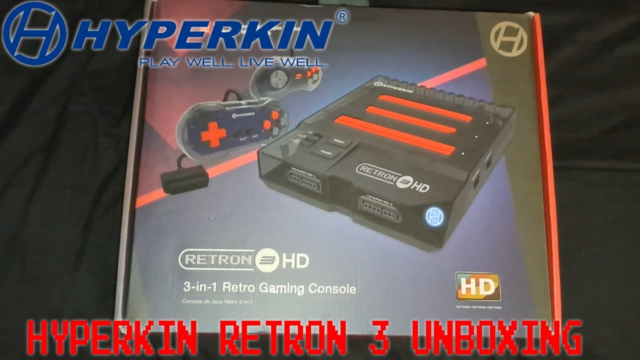 Hyperkin Retron 3 Unboxing - YouTube