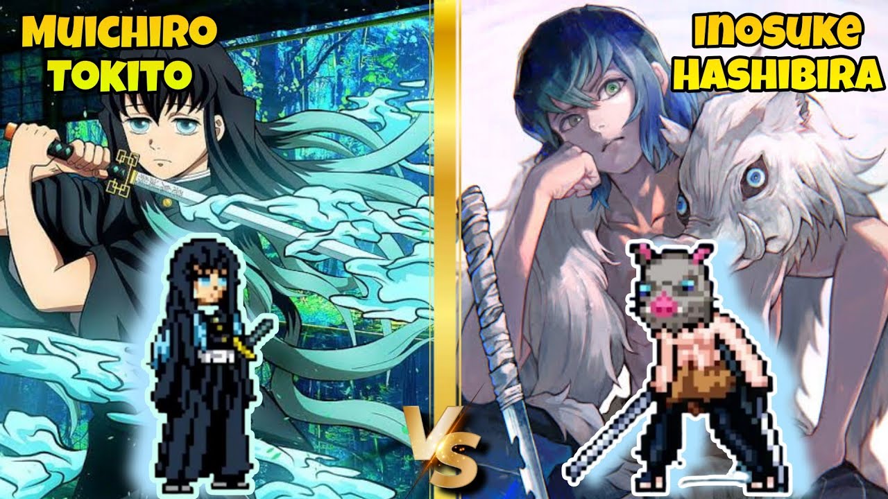 Jump Force MUGEN - Inosuke Hashibira vs Muichiro Tokito - YouTube