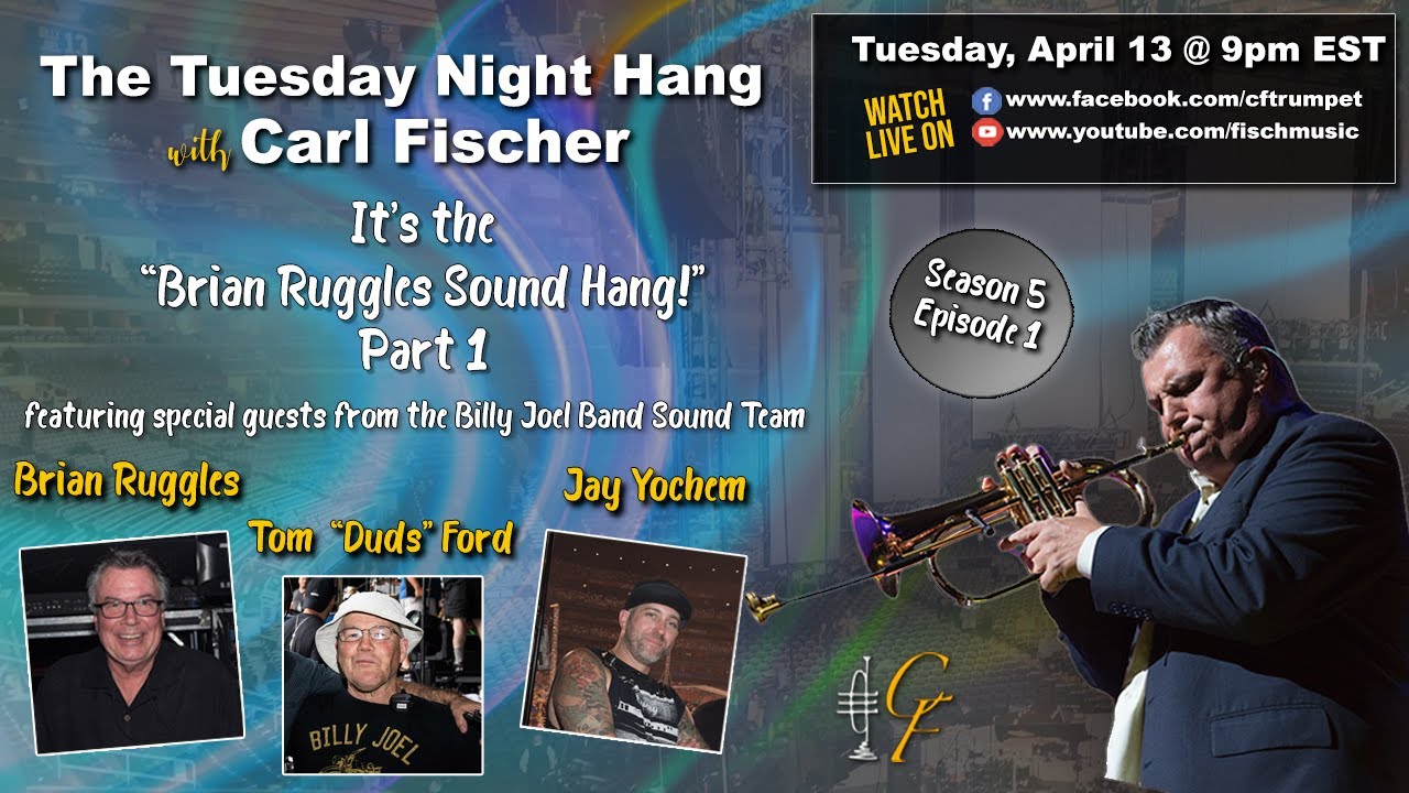 The Tuesday Night Hang with Carl Fischer (Brian Ruggles Sound Hang pt 1 ...