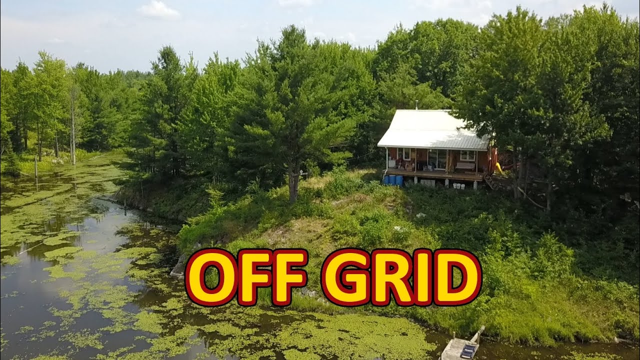 Off Grid Living in the Canadian Wilderness - YouTube