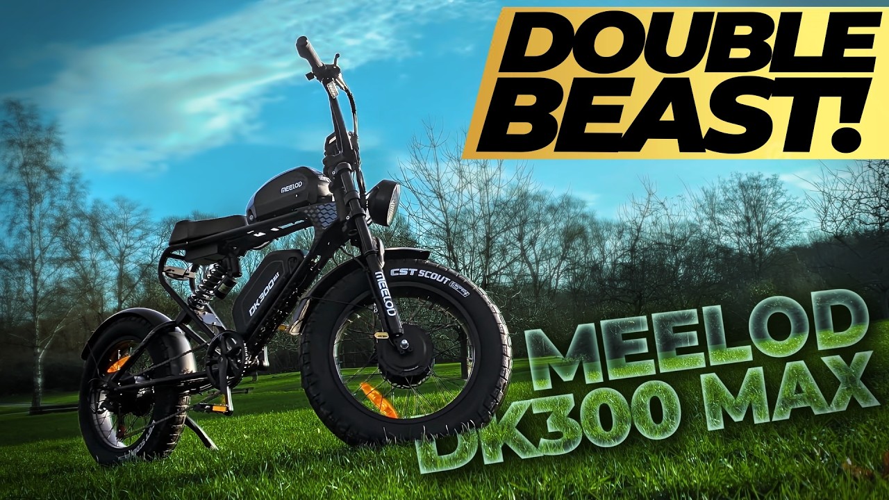 DOUBLE BEAST! Meelod DK300 Max: 2 Motors & 2 Batteries E-Bike! - YouTube