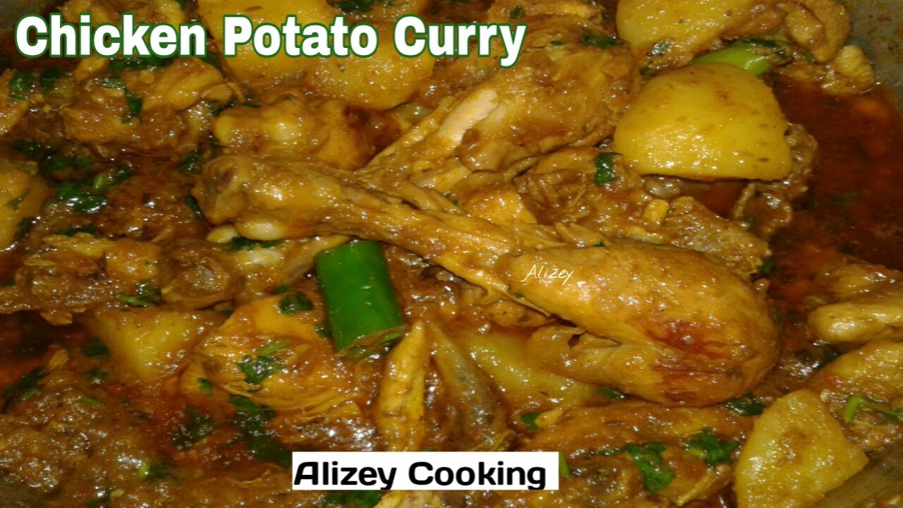 Chicken Aloo Curry | Aloo Chicken ka Salan | Easy Chicken Aloo Recipe ...