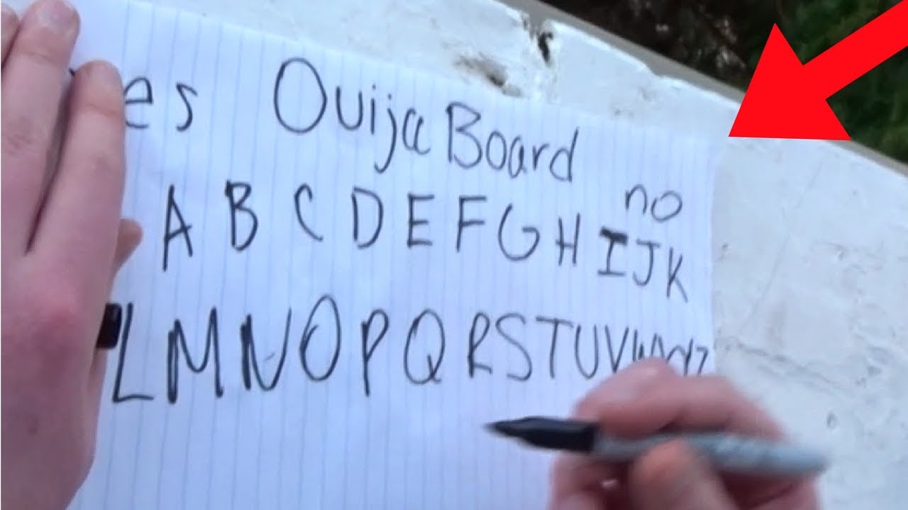 How to make a ouija board at home that works and PROOF (Tutorial) - YouTube