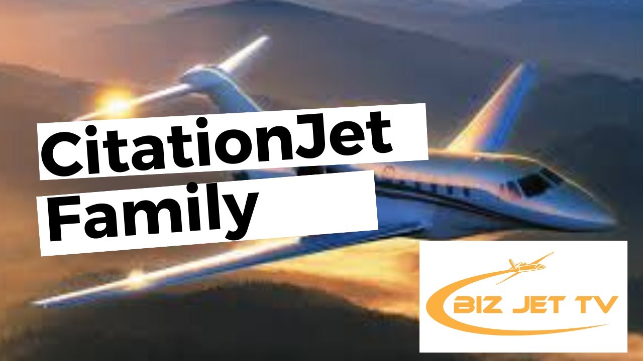 Cessna Citation Jet Family - YouTube