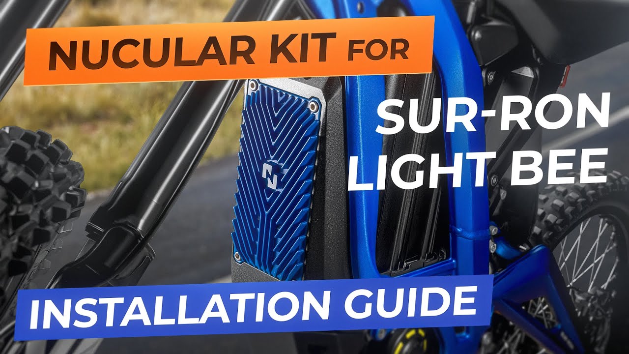 Nucular controller for Sur-Ron Light Bee. Installation guide - YouTube