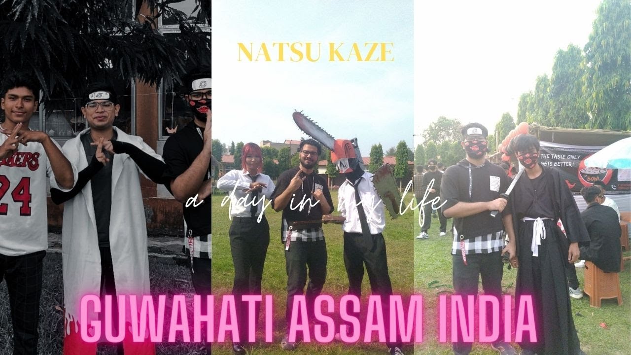 NATSU KAZE 2023 ANIME COSPLAY IN GUWAHATI ASSAM INDIA. OPEN MIC ...