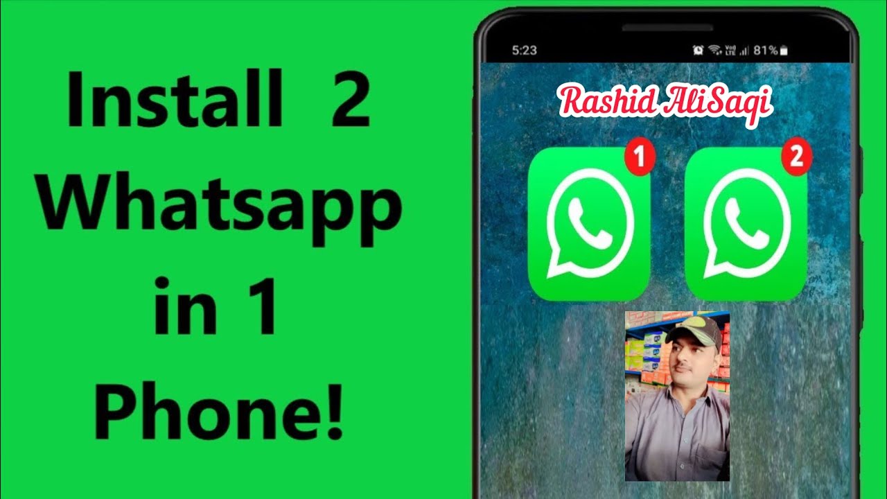 how to install 2 whatsapp on android New trick in Urdu Hindi # ...