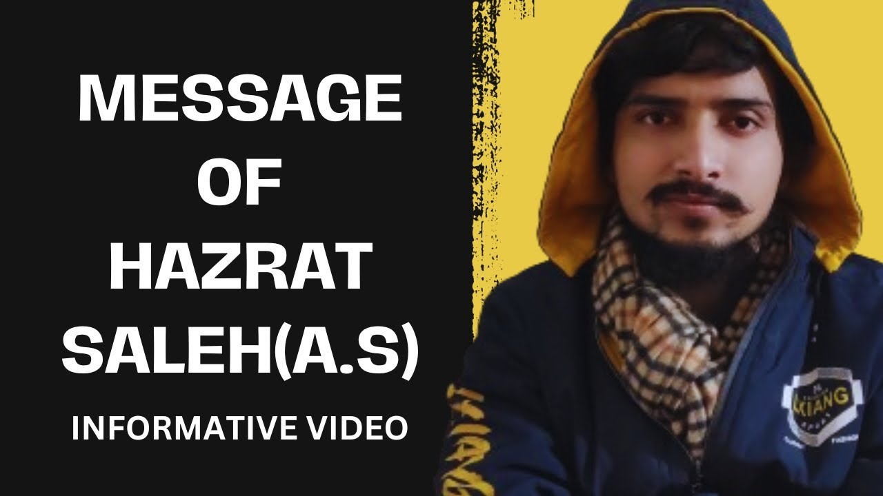 Qoum-e-Samud ko Allah ka pegam aur unki Saza in Quran by Dr.Hammad ...