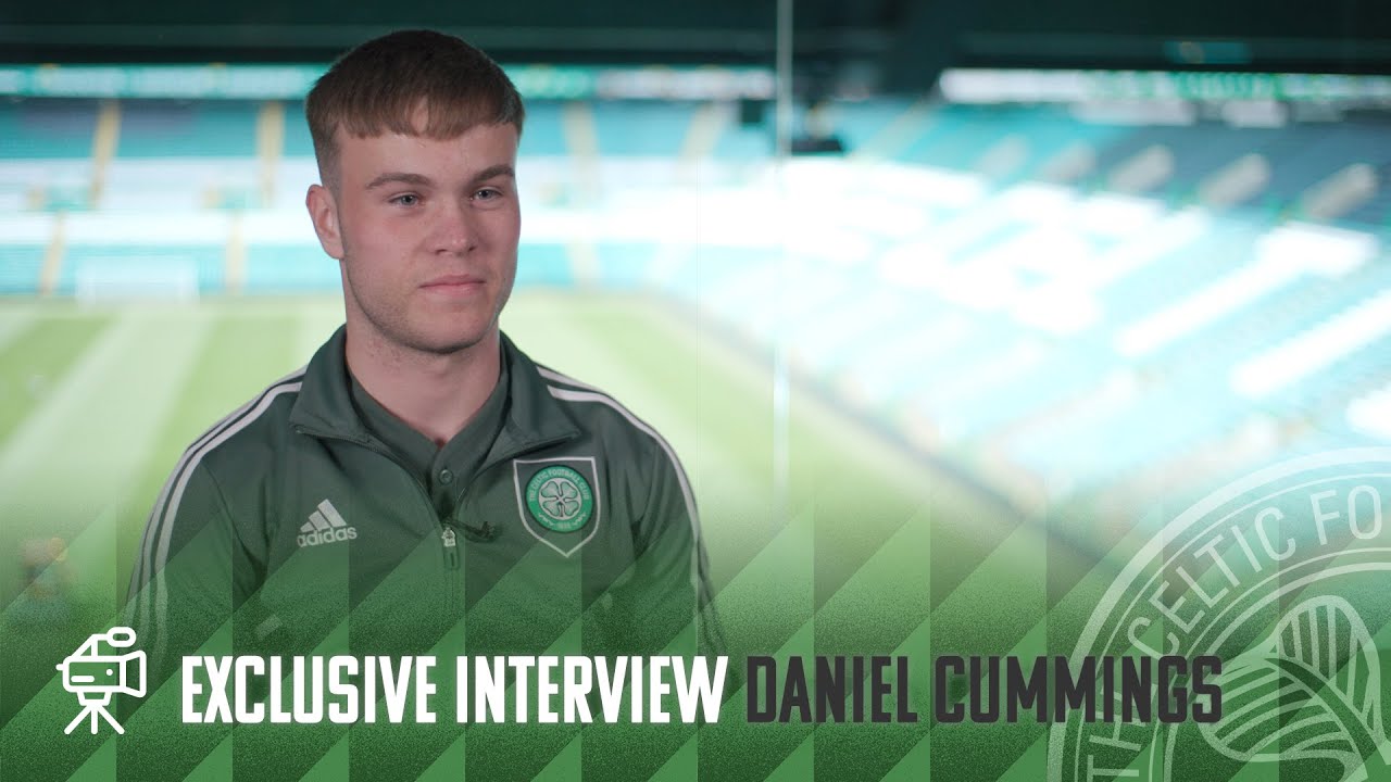 Exclusive interview: Daniel Cummings previews Scottish Youth Cup final - YouTube