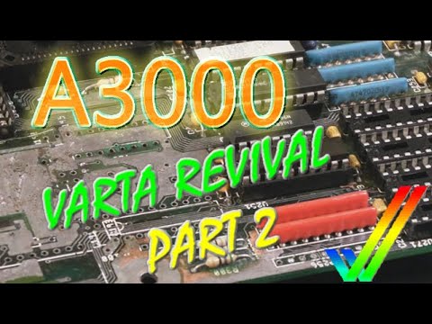 Commodore Amiga A3000 Varta Revival Part 2 - YouTube