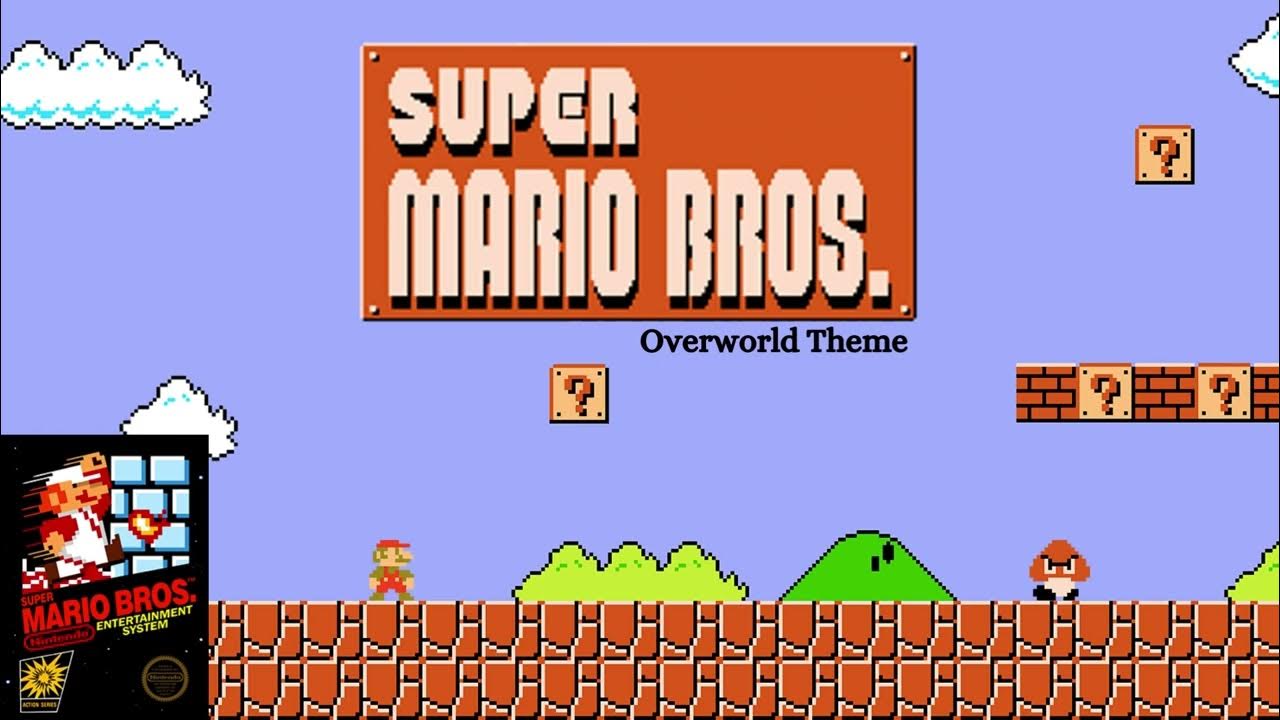 Super Mario Bros (1985) - Overworld Theme - YouTube