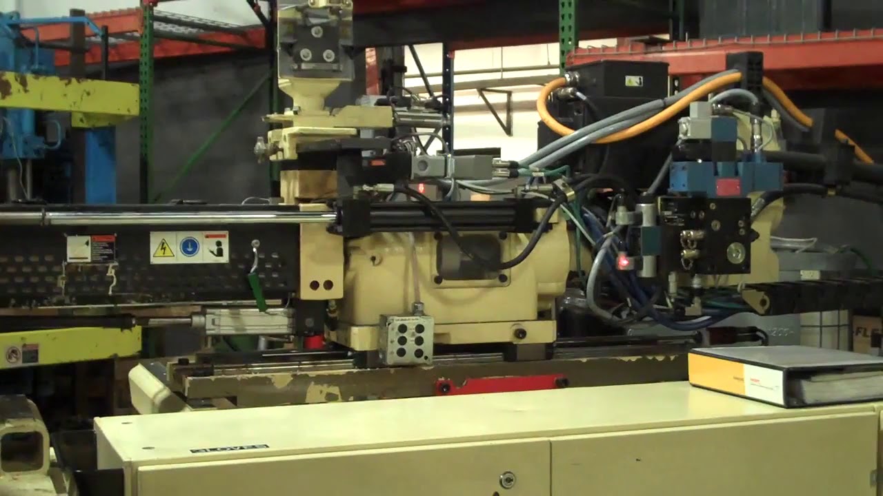 Husky Hylectric 175 Ton Injection Molding Machine For Sale - YouTube