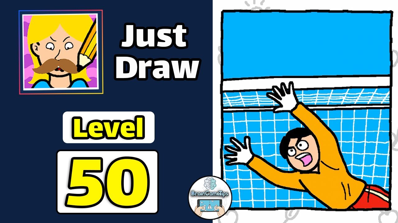 Just draw Level 50 walkthrough - YouTube