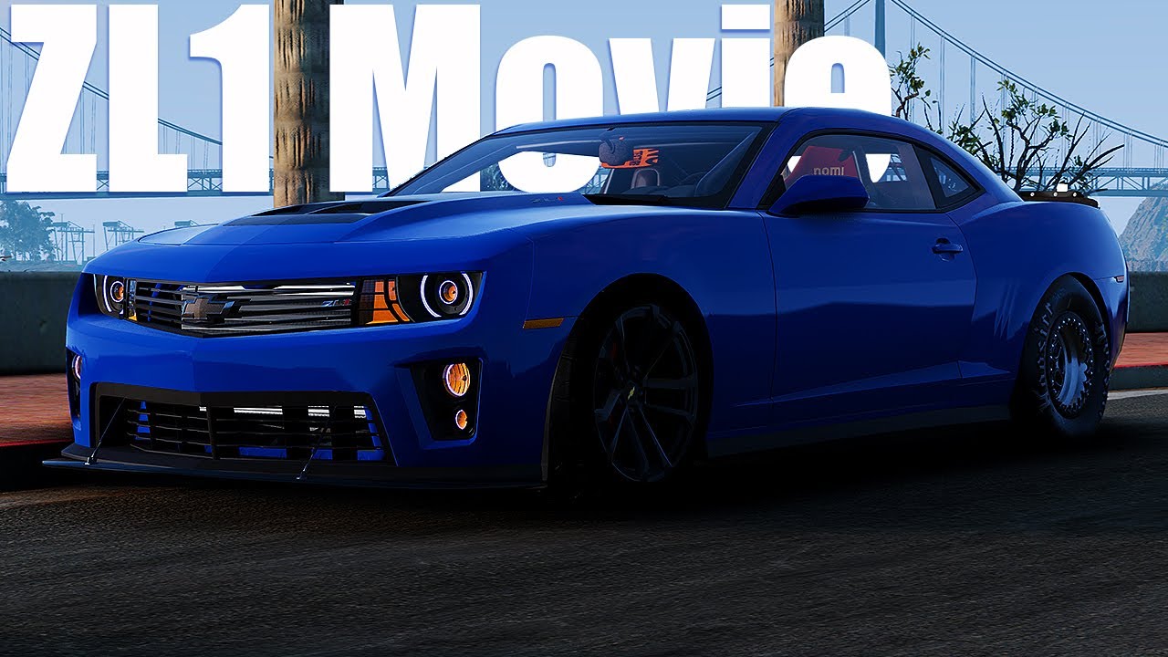 BeamNG movie | ZL1 Build Showcase | استعراض الكمارو - YouTube