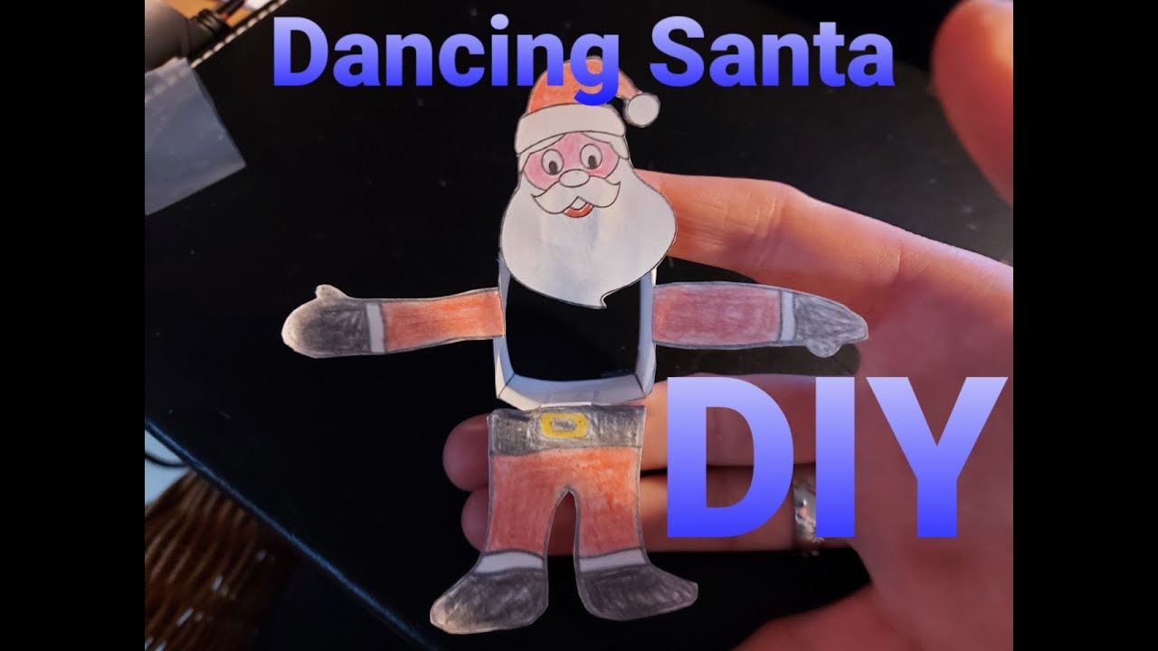 DIY dancing Santa/DIY dansende kerstman - YouTube