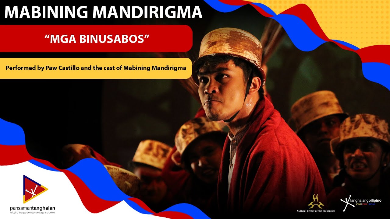 Mabining Mandirigma, a steampunk musical: Mga Binusabos - YouTube