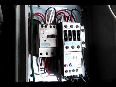 Tutorial arrancador para motor 440 volts usando timer de retardo. - YouTube