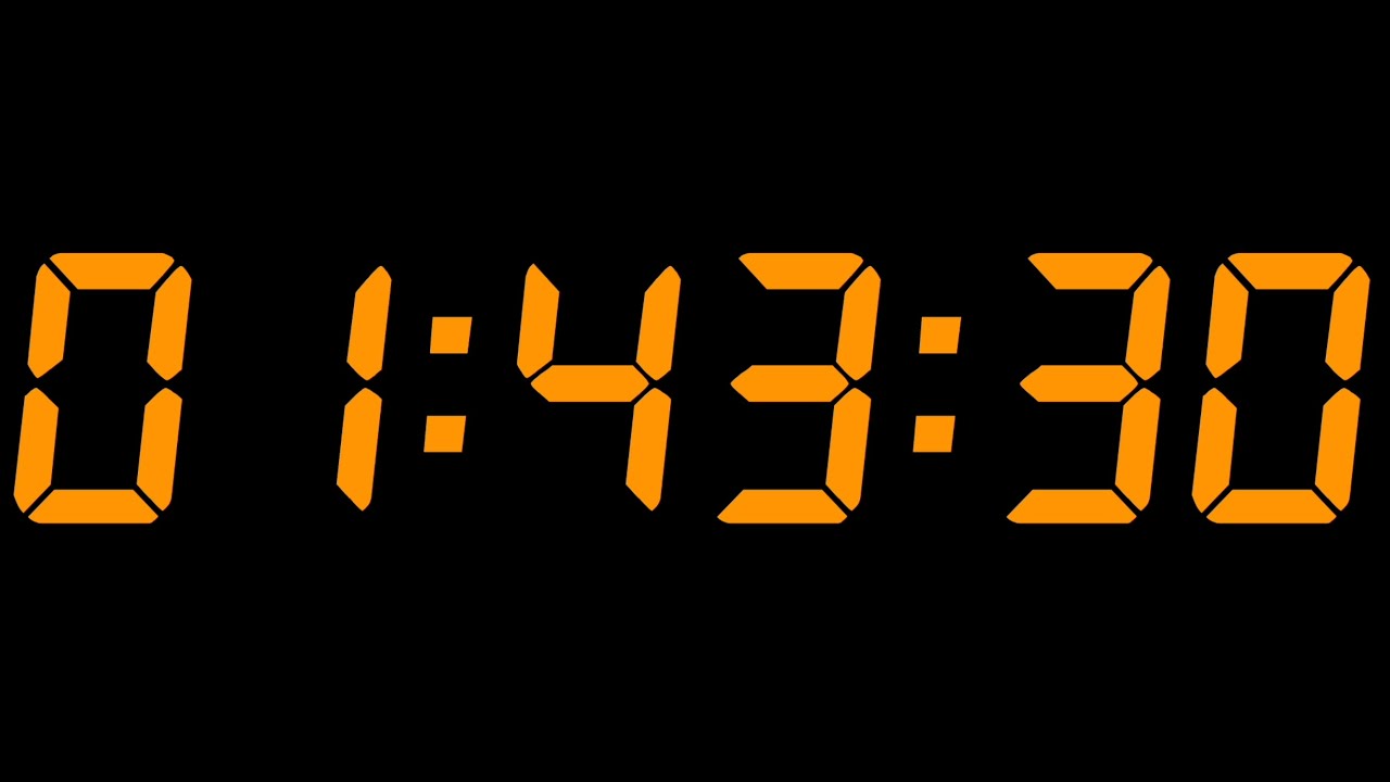 103 MINUTE and 30 SECONDS TIMER-YouTube - YouTube