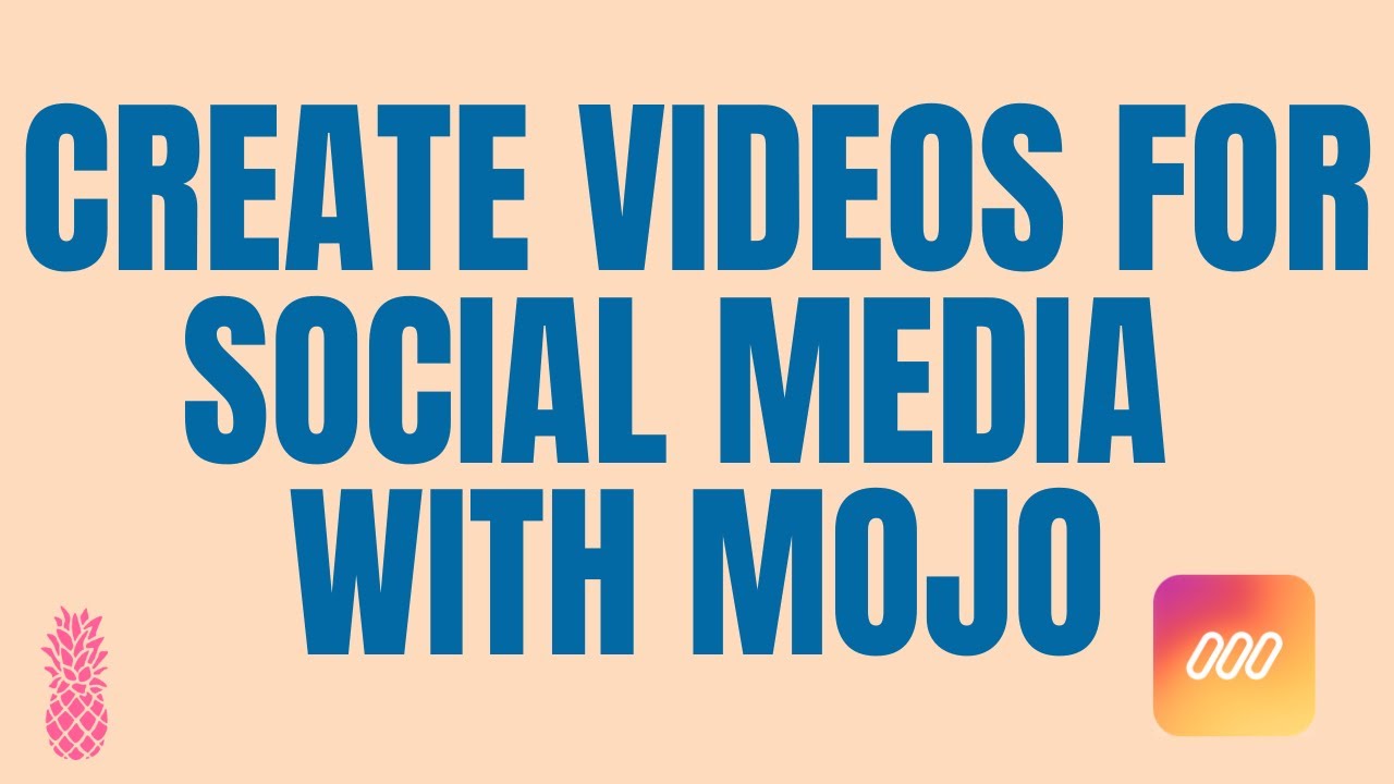 Different ways to create video without you in it | Mojo App 2021 - YouTube